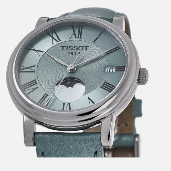 Tissot | Accessories | New Womens Tissot Carson Premium Light Blue Dial ...